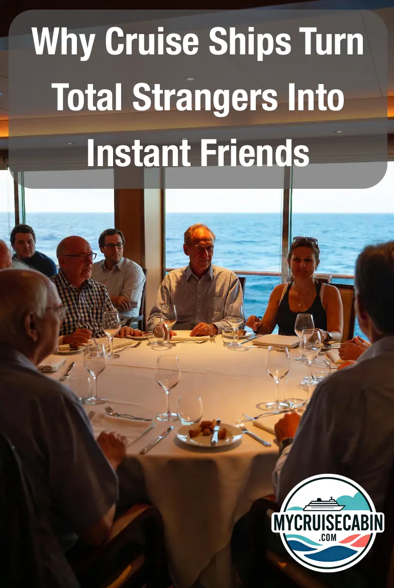Why Cruise Ships Turn Total Strangers Into Instant Friends