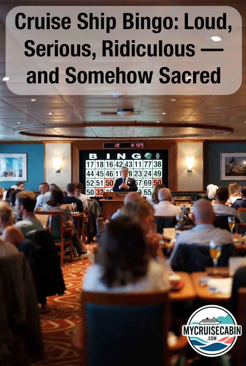 Cruise Ship Bingo: Loud, Serious, Ridiculous — and Somehow Sacred